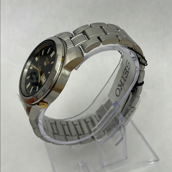 Seiko | Accessories | New Seiko 5 Automatic Blue Face Men S Watch ...